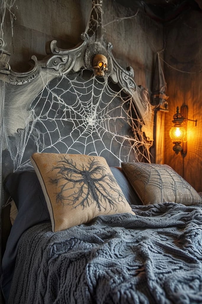 25 Spooky Halloween Bedroom Ideas for a Frightfully Stylish Sleep Space