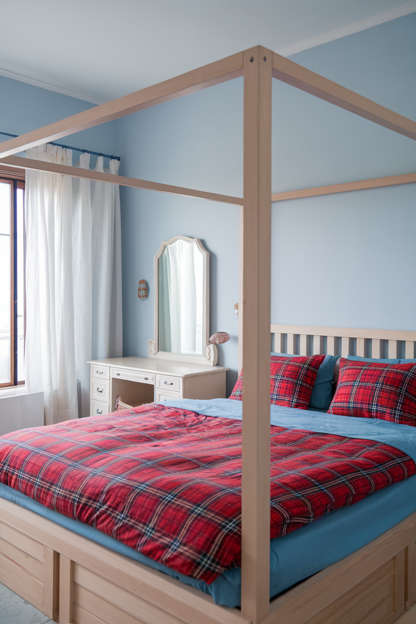 20 Striking Red and Blue Bedroom Ideas That'll Transform Your Space