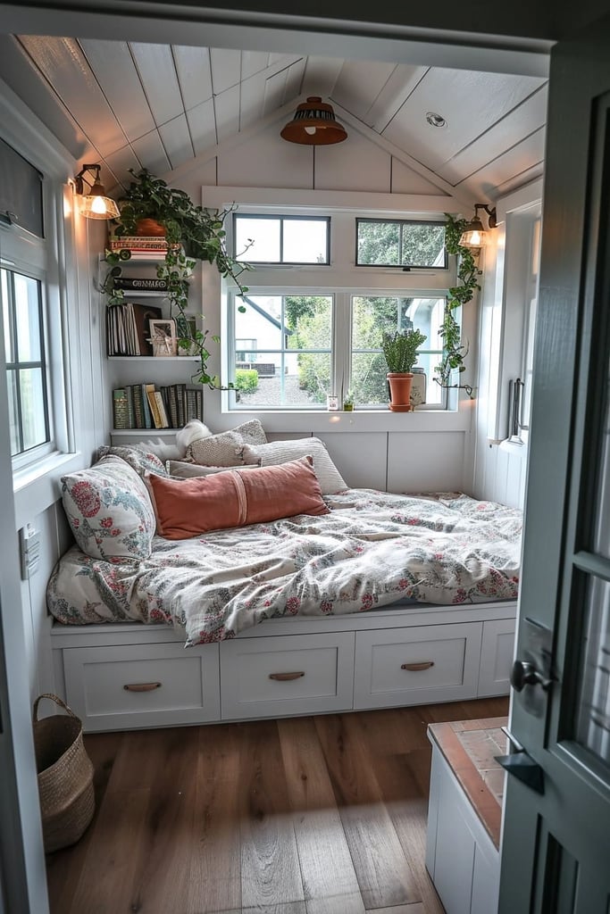 25 Ingenious Tiny House Bedroom Ideas for Compact Living