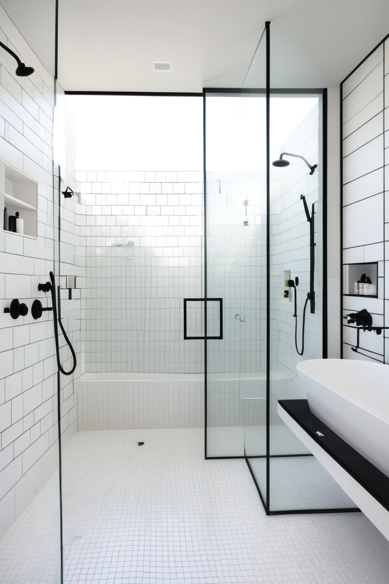 25 Stunning Black and White Bathroom Ideas to Transform Your Space
