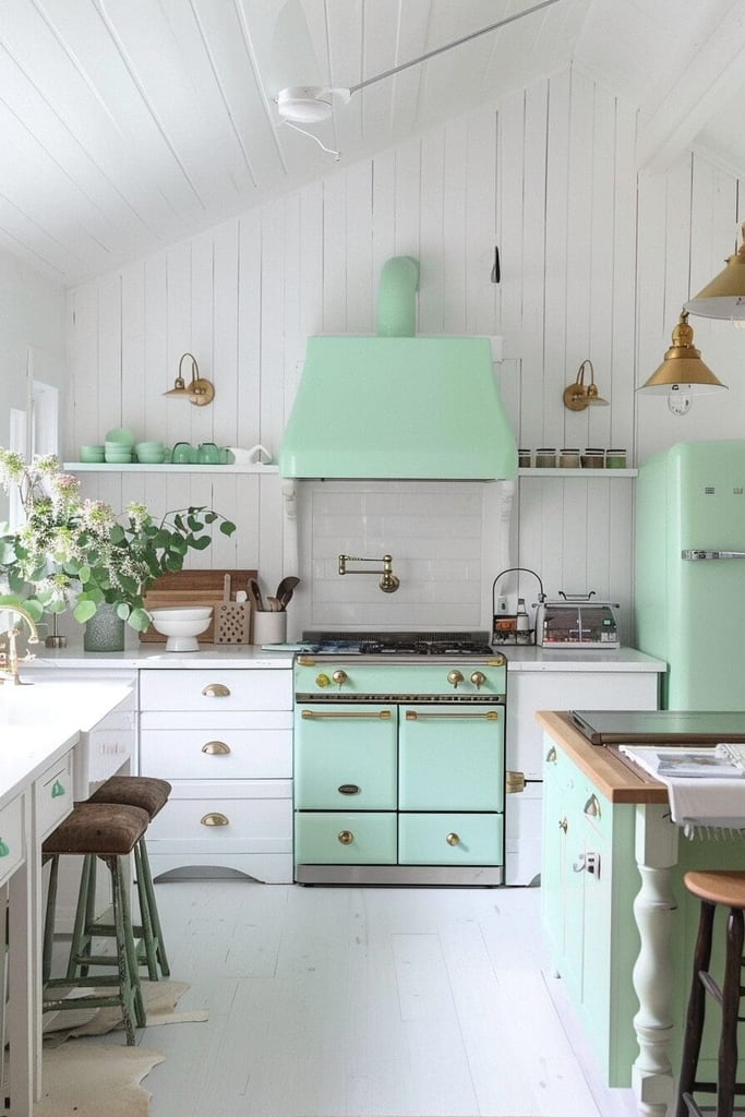 23 Green Kitchen Ideas That Will Make You Swoon