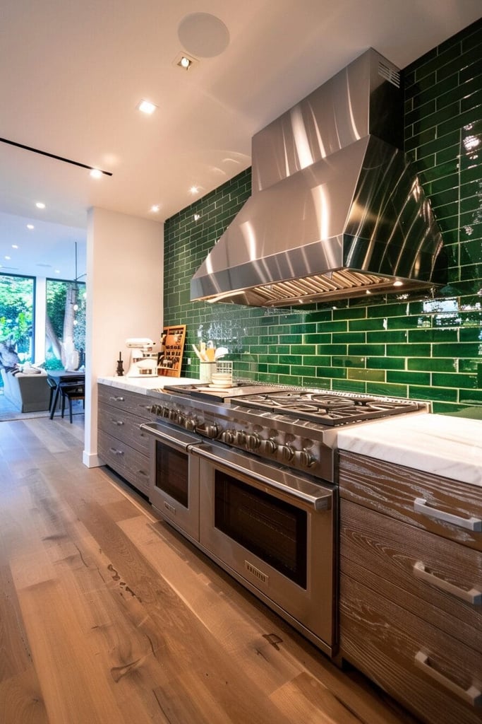 23 Green Kitchen Ideas That Will Make You Swoon