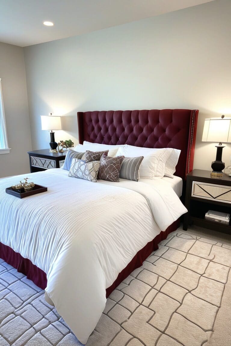 15 Stunning Burgundy Bedroom Ideas to Transform Your Space