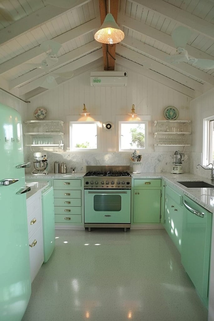 23 Green Kitchen Ideas That Will Make You Swoon
