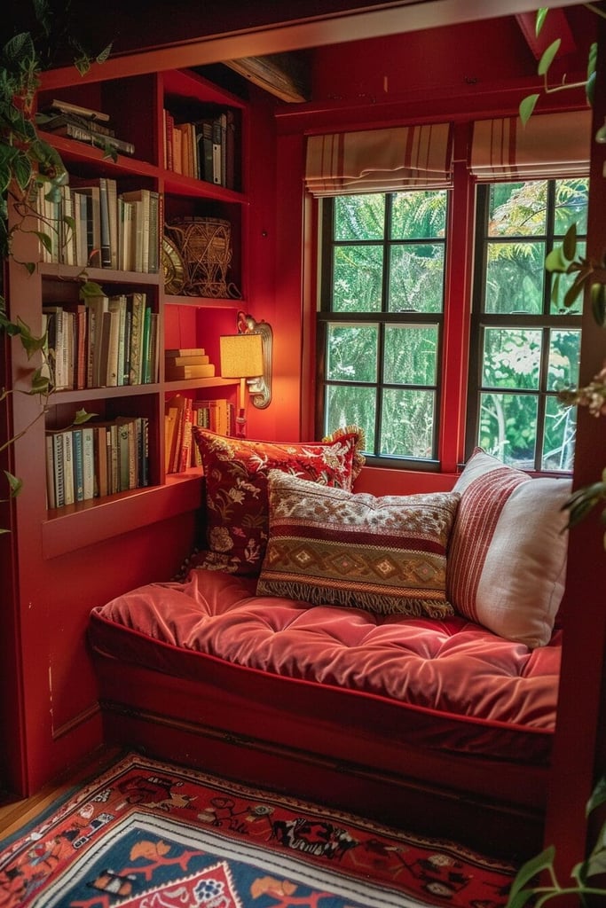 19 Red Bedroom Ideas That'll Make You Forget All About "50 Shades"