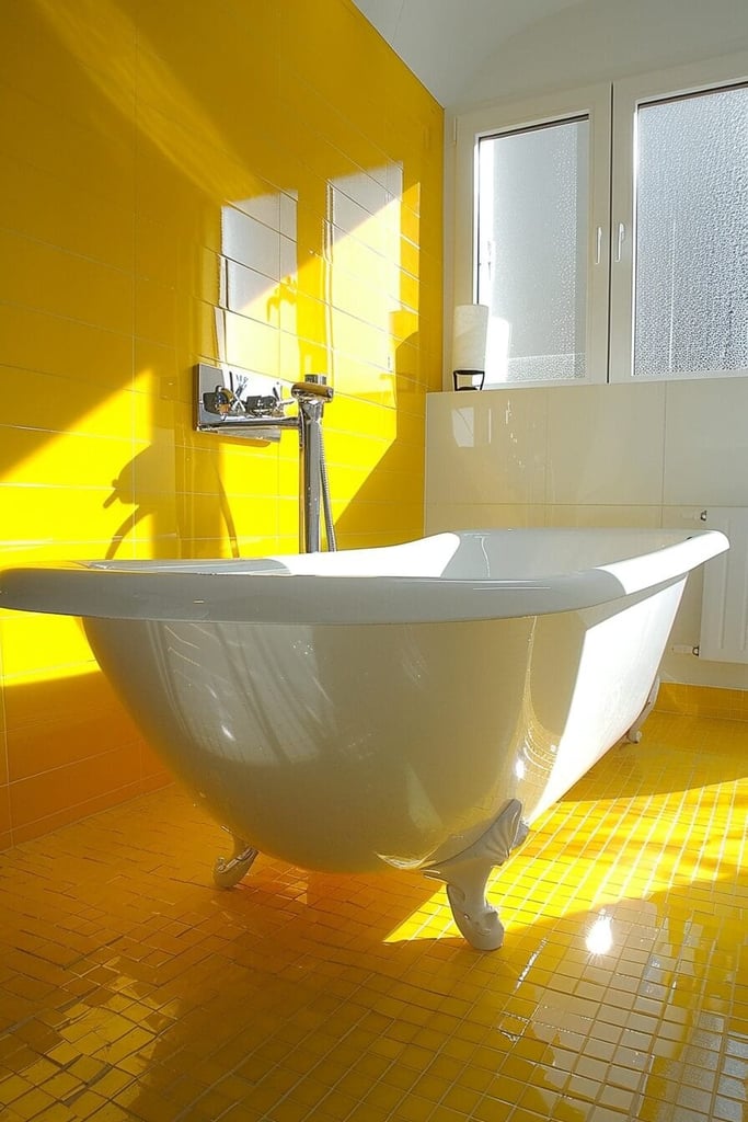 25 Yellow Bathroom Ideas That Will Make You Smile Wider Than a Banana