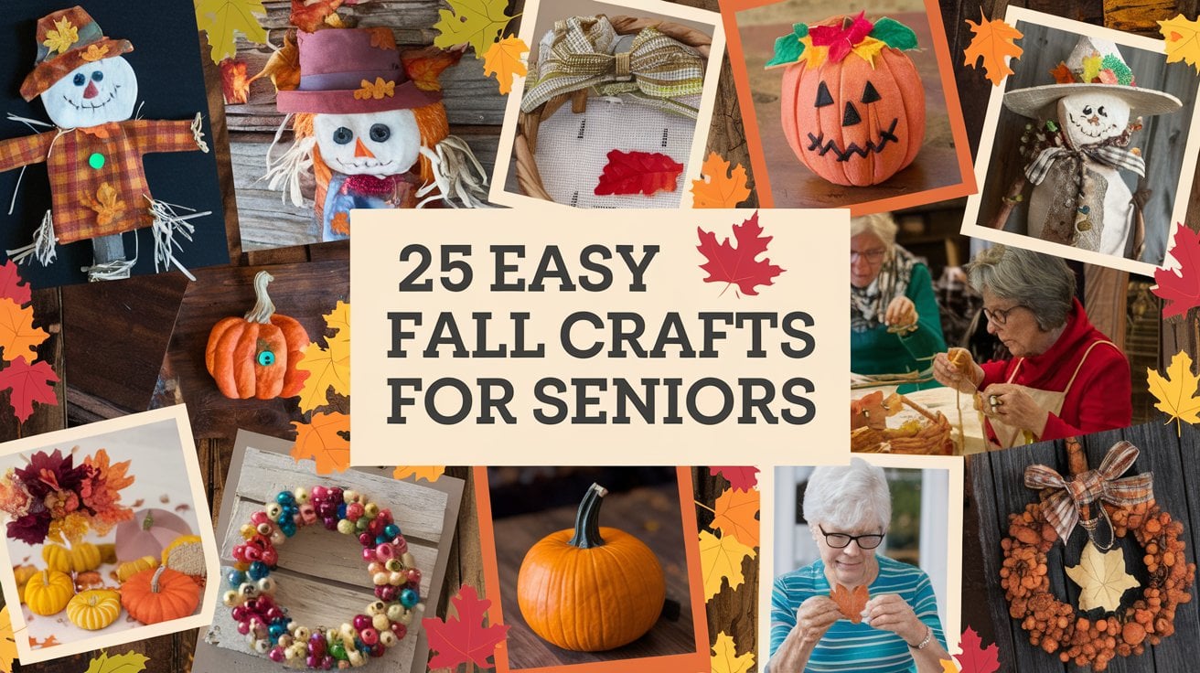 25 Easy Fall Crafts for Seniors