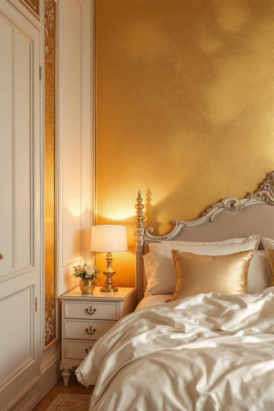 27 Stunning Cream and Gold Bedroom Ideas That Exude Luxury