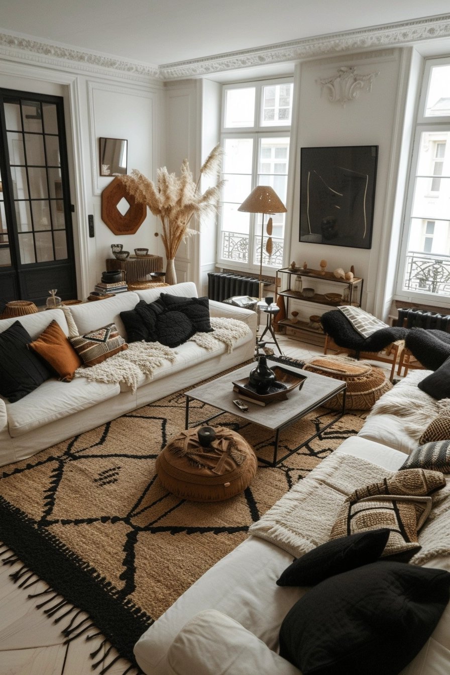 25 Black and Cream Living Room Ideas to Elevate Your Home
