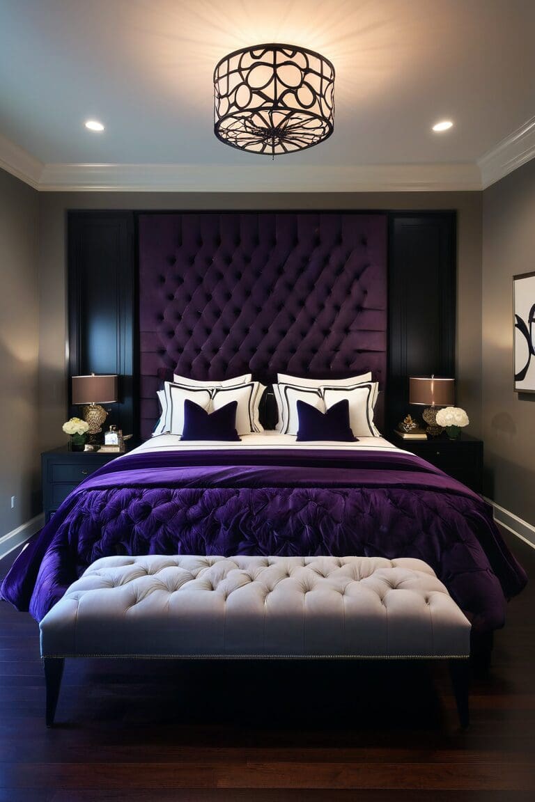 15 Stunning Bedroom Ideas to Complement Your Black Bed Frame - Roomy ...