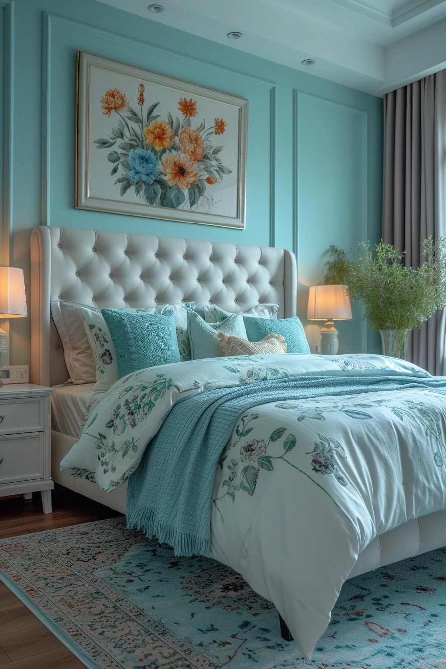 24 Turquoise Bedroom Ideas That Our Editors Love