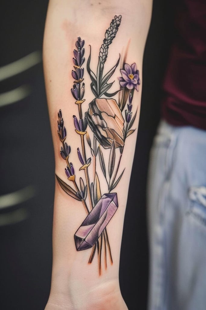 30 Lavender Tattoos That Will Make You Want To Run To The Tattoo Parlor