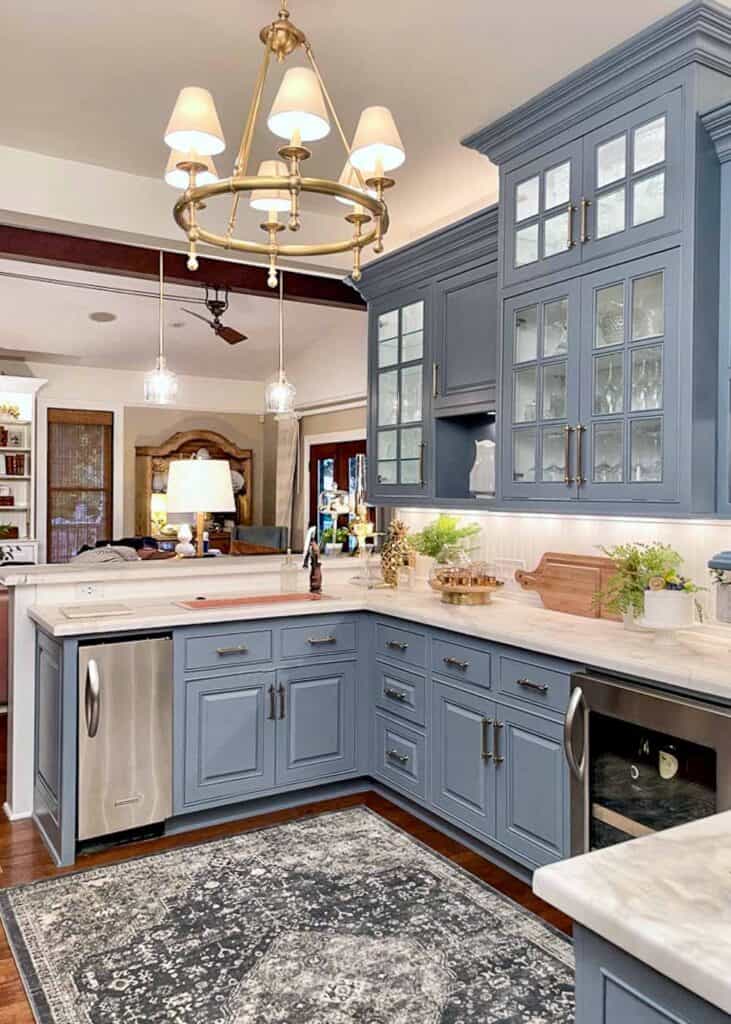 25 Blue Kitchen Cabinets Ideas You'll Love