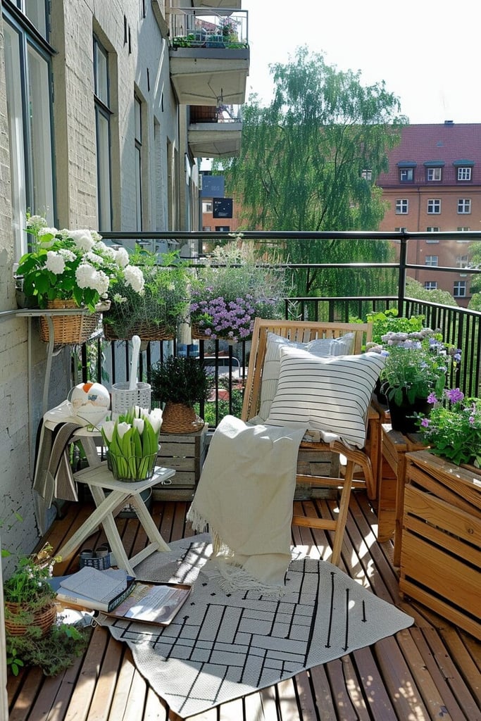 64 Small Balcony Ideas That Will Make You the Envy of the Apartment Block