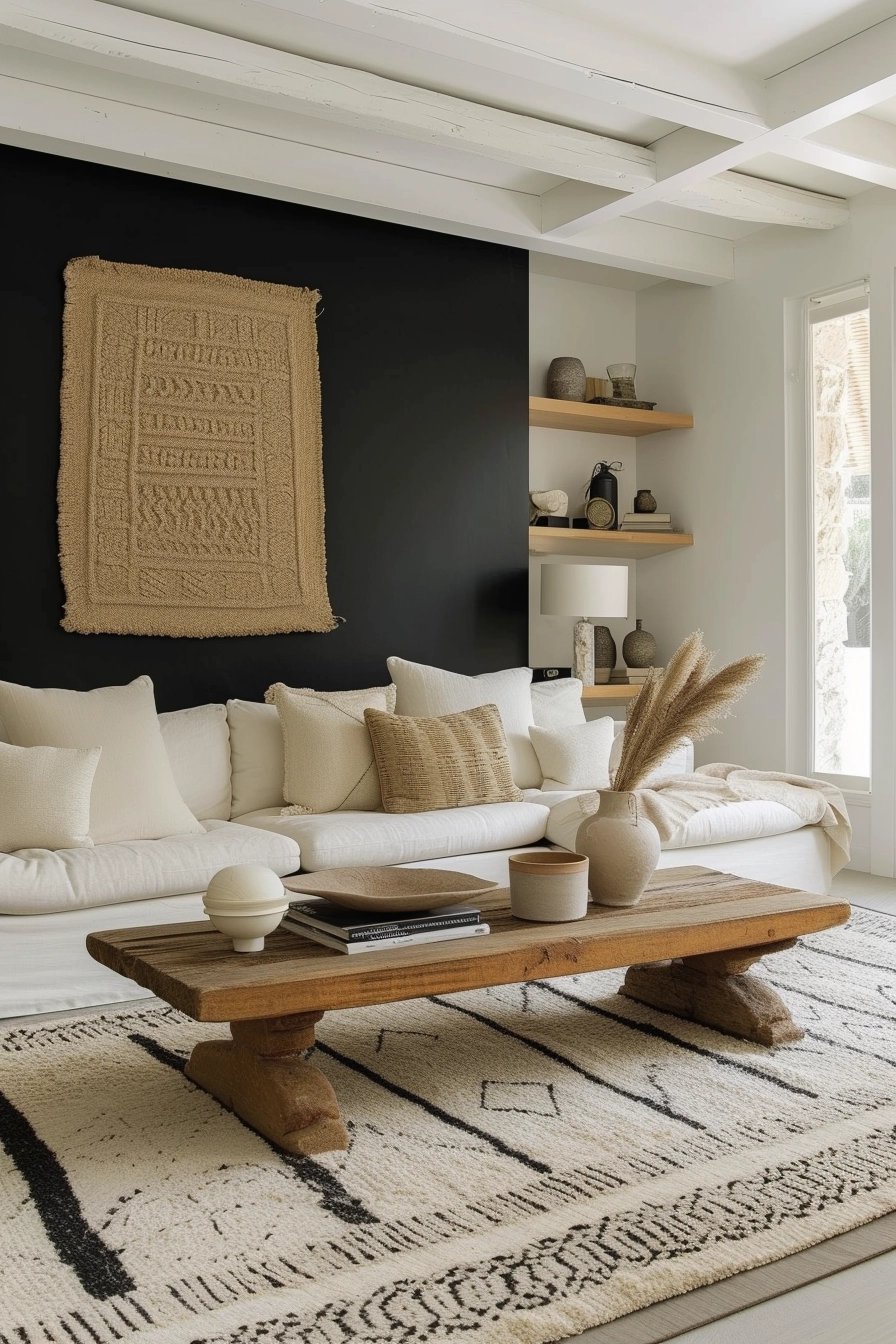 25 Black and Cream Living Room Ideas to Elevate Your Home