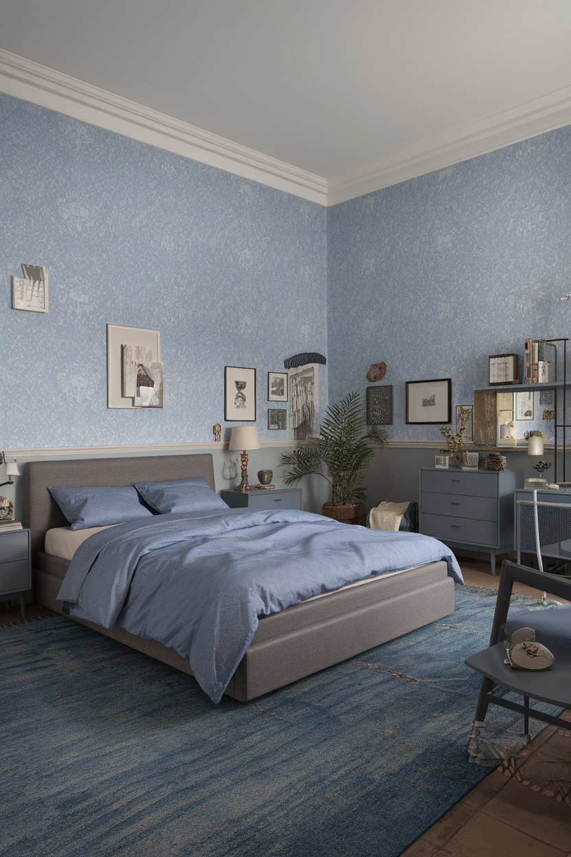 45 Serene Blue and Grey Bedroom Ideas That Will Transform Your Space