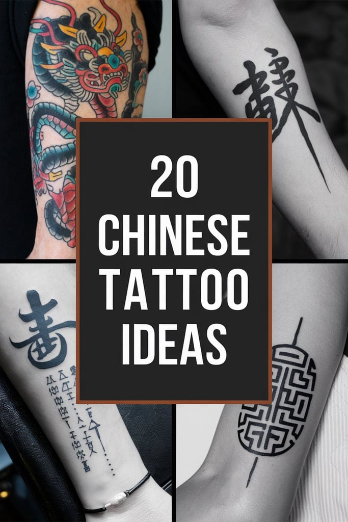 20 Chinese Tattoo Ideas That'll Make You Want Ink ASAP