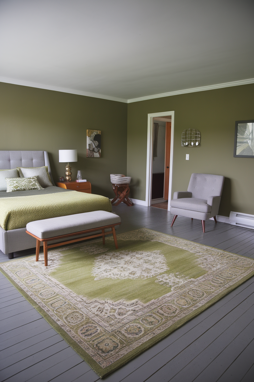27 Stunning Green and Gray Bedroom Ideas to Transform Your Space