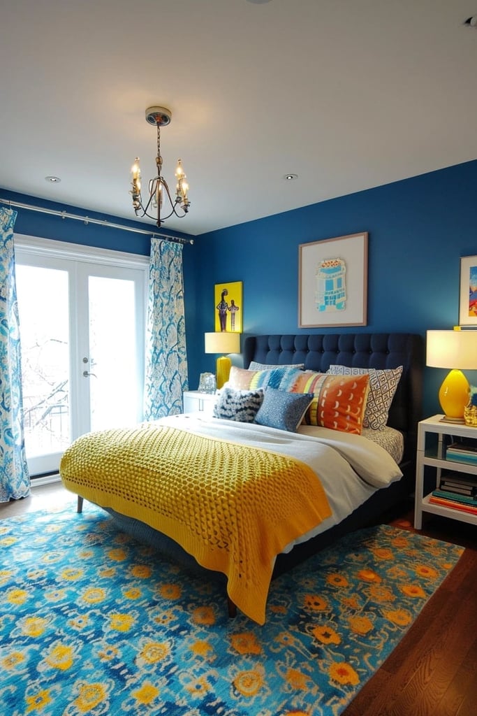 25 Refreshing Blue and Yellow Bedroom Ideas You’ll Love