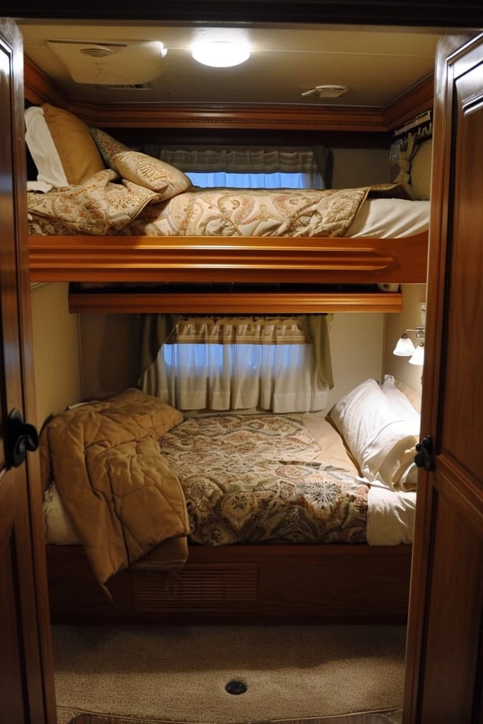 20 Ingenious Small RV Bedroom Ideas for Comfortable Travelling