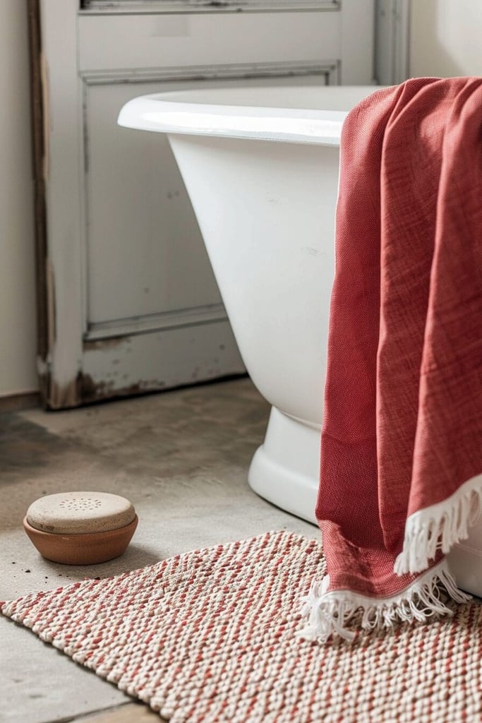 24 Red Bathroom Ideas That'll Make You Never Want To Leave This Room Again