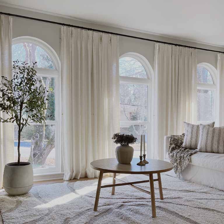 25 Living Room Curtain Ideas You'll Love