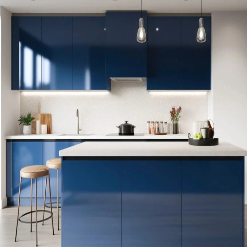 25 Blue Kitchen Cabinets Ideas You'll Love