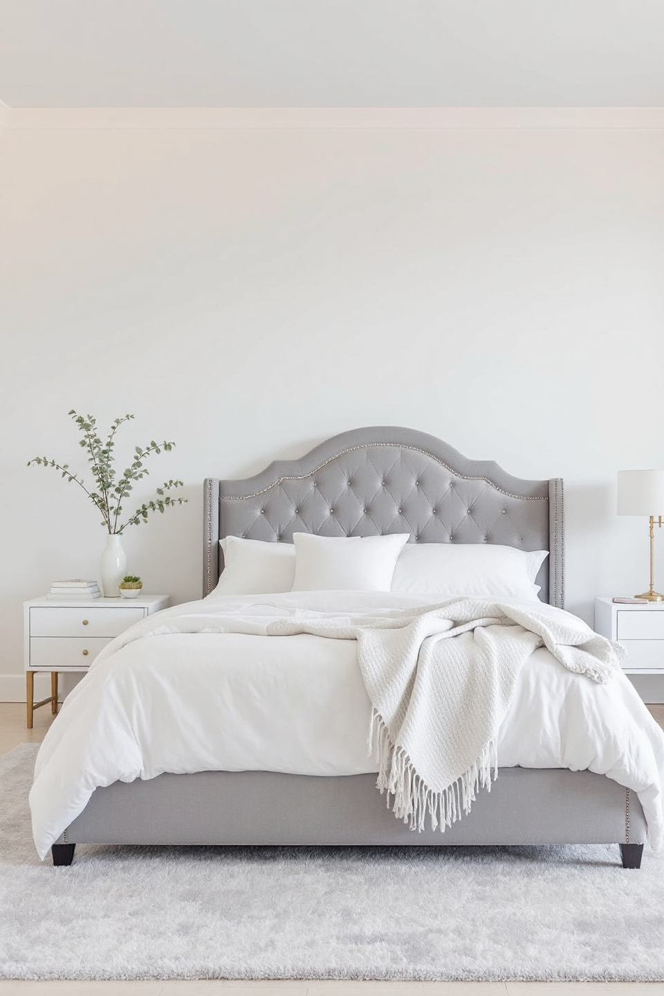 29 Stunning White and Grey Bedroom Ideas That Will Transform Your Space