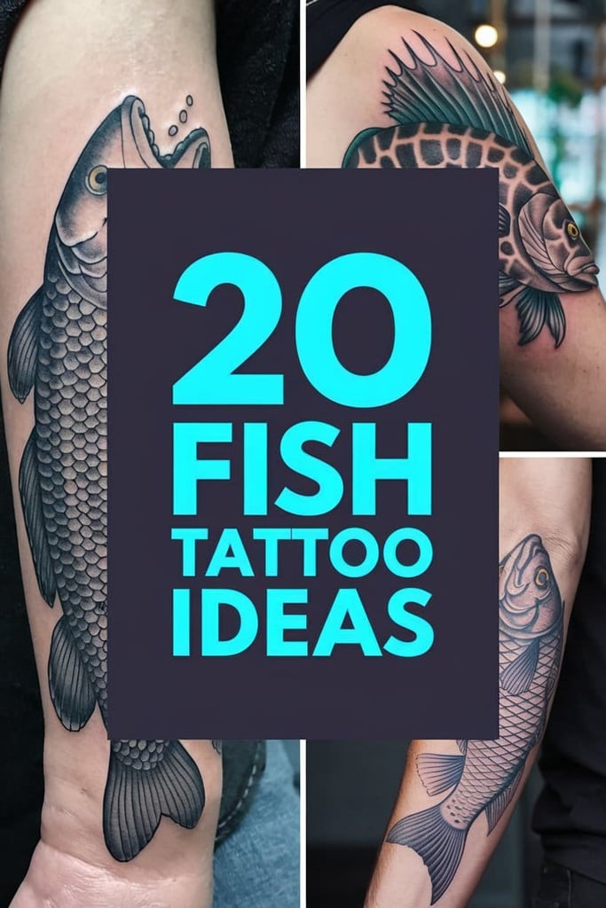 20 Fish Tattoo Ideas That'll Make You Want to Dive In