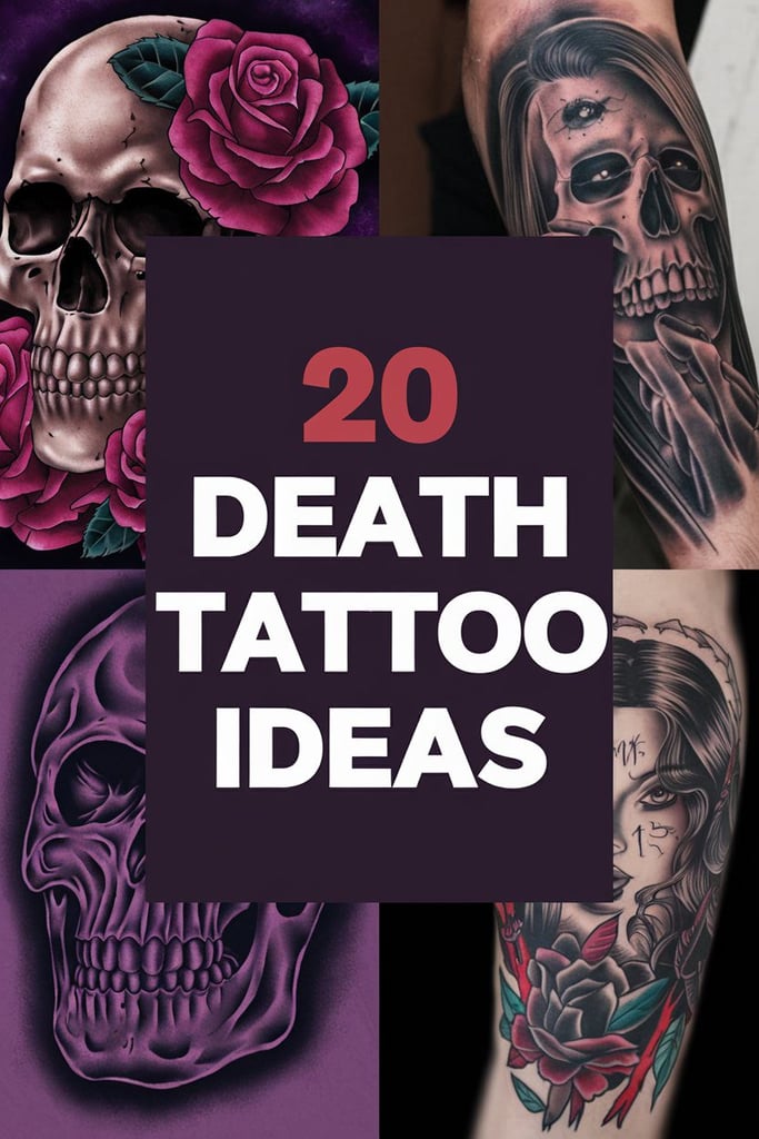 15 Edgy Death Tattoo Ideas That'll Make You Look Twice