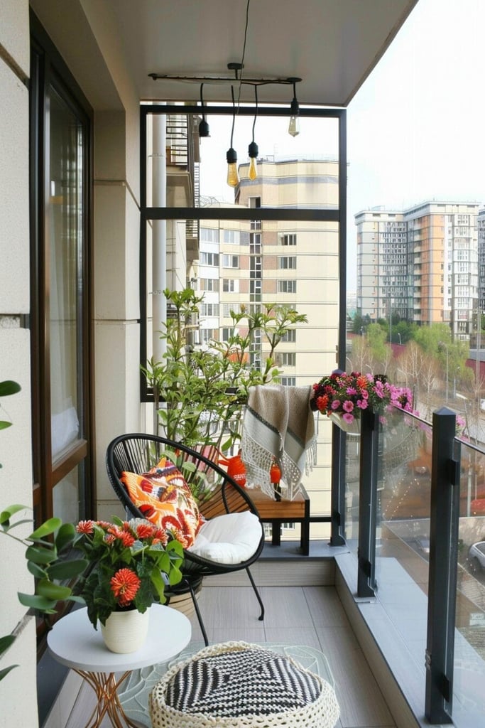 64 Small Balcony Ideas That Will Make You the Envy of the Apartment Block