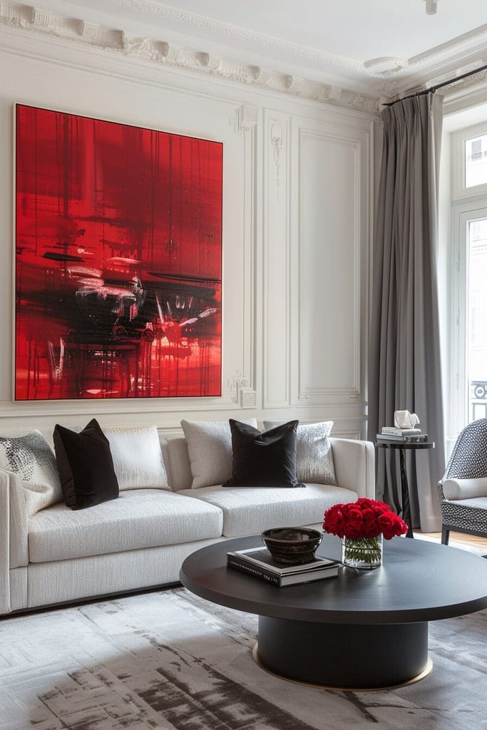 21 Red Living Room Ideas That Will Make You Say "Forget Neutral, I'm ...
