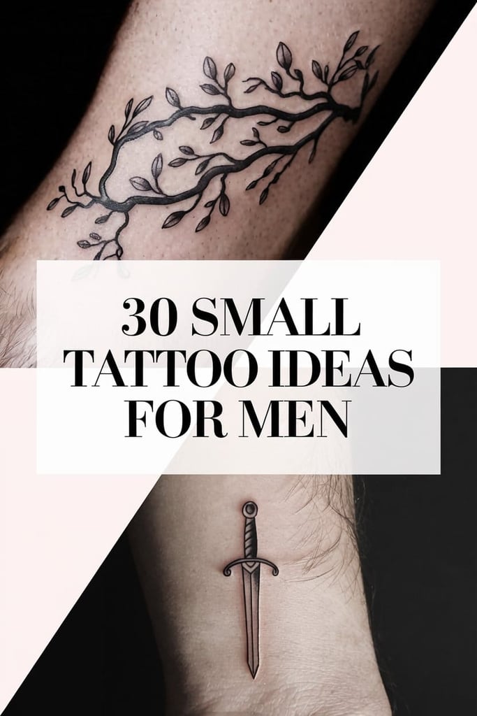 30 Small Tattoos for Men That Pack a Punch