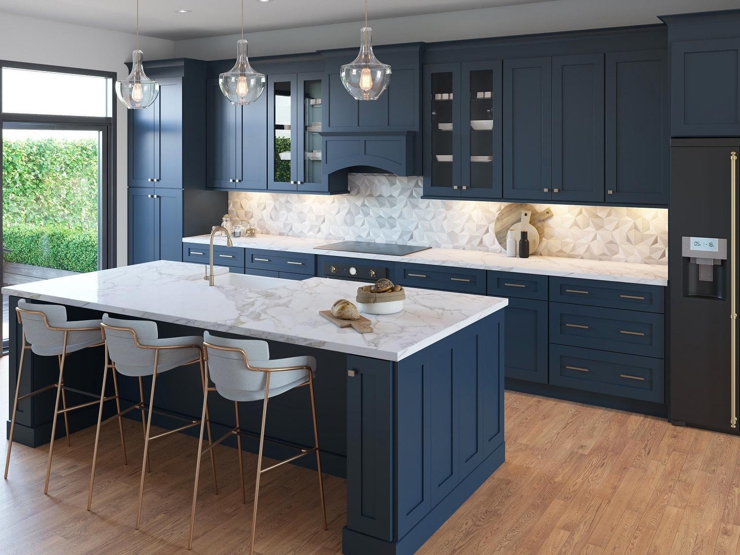 25 Blue Kitchen Cabinets Ideas You'll Love
