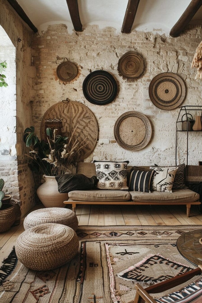 17 Earthy Living Room Ideas That'll Make You Never Want to Leave Home