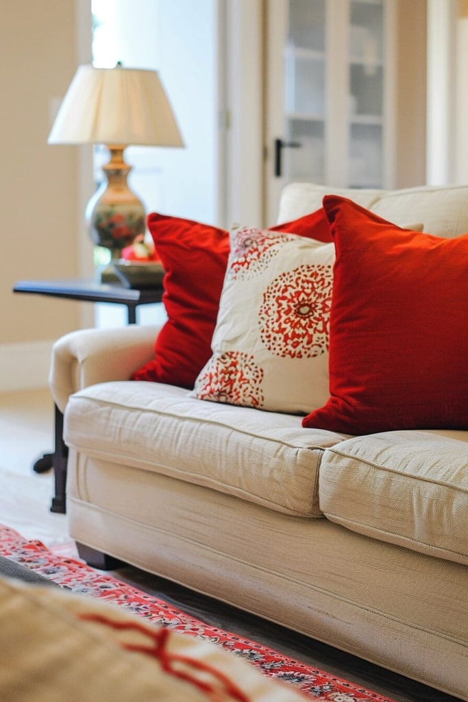 21 Red Living Room Ideas That Will Make You Say "Forget Neutral, I'm ...
