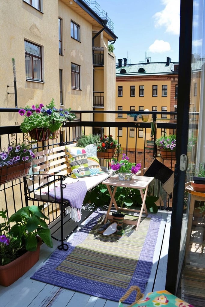 64 Small Balcony Ideas That Will Make You the Envy of the Apartment Block