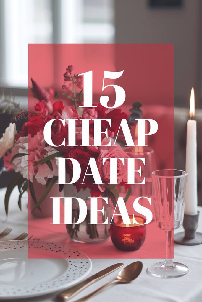 15 Cheap Date Ideas That'll Spark Romance