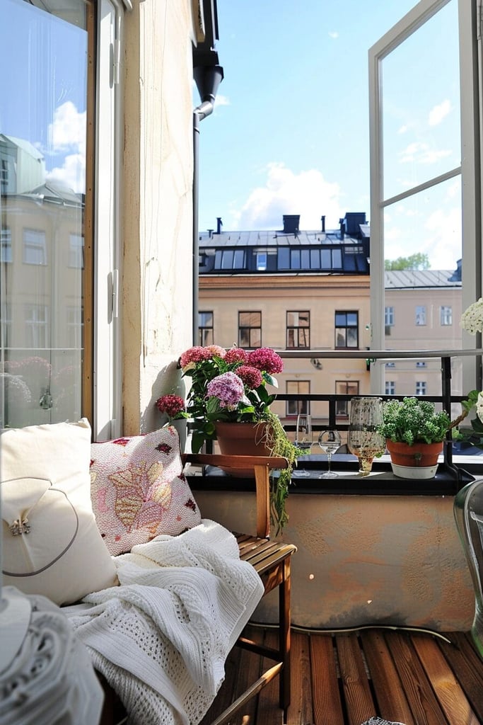 64 Small Balcony Ideas That Will Make You the Envy of the Apartment Block