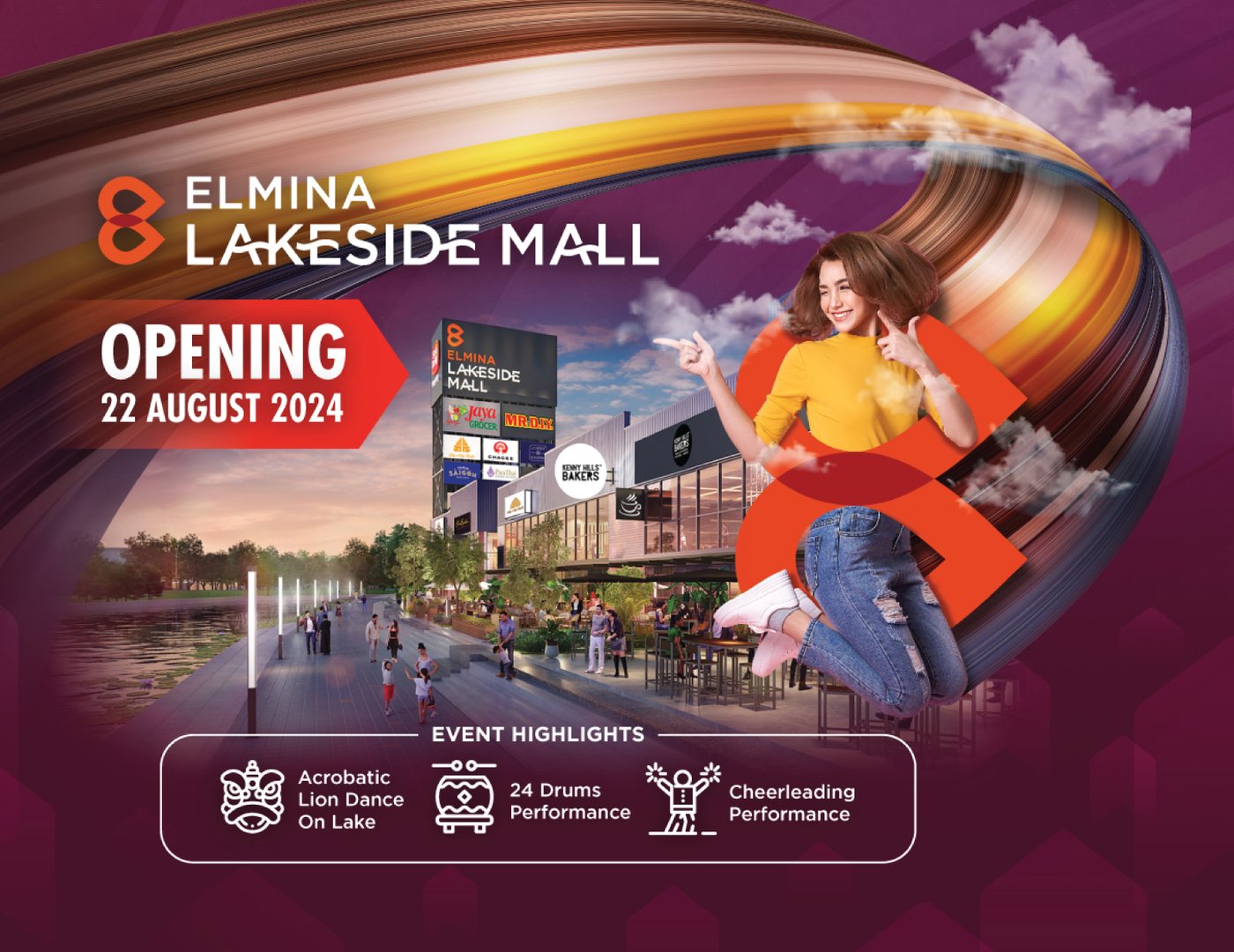 Elmina Lakeside Mall | Sime Darby Property