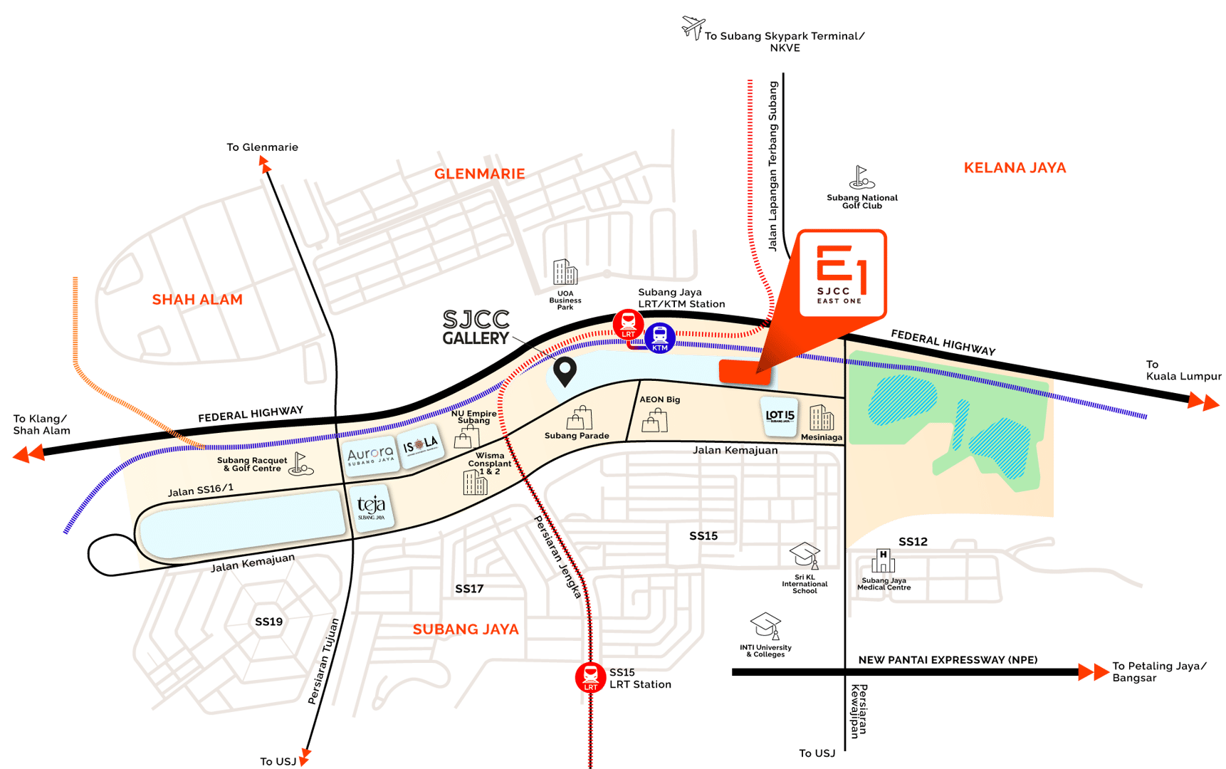 SJCC East One | Sime Darby Property
