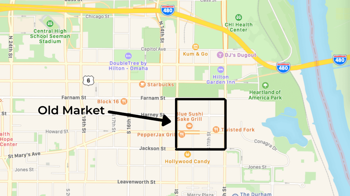 Guide to Old Market in Downtown Omaha