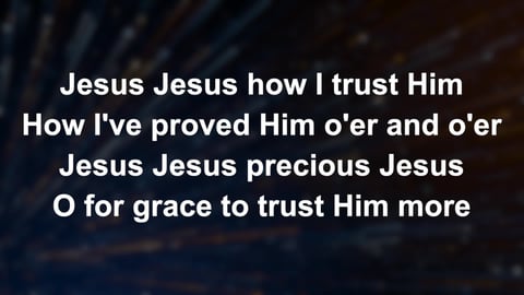 Tis So Sweet To Trust In Jesus (Piano) by Worship Lyric Videos