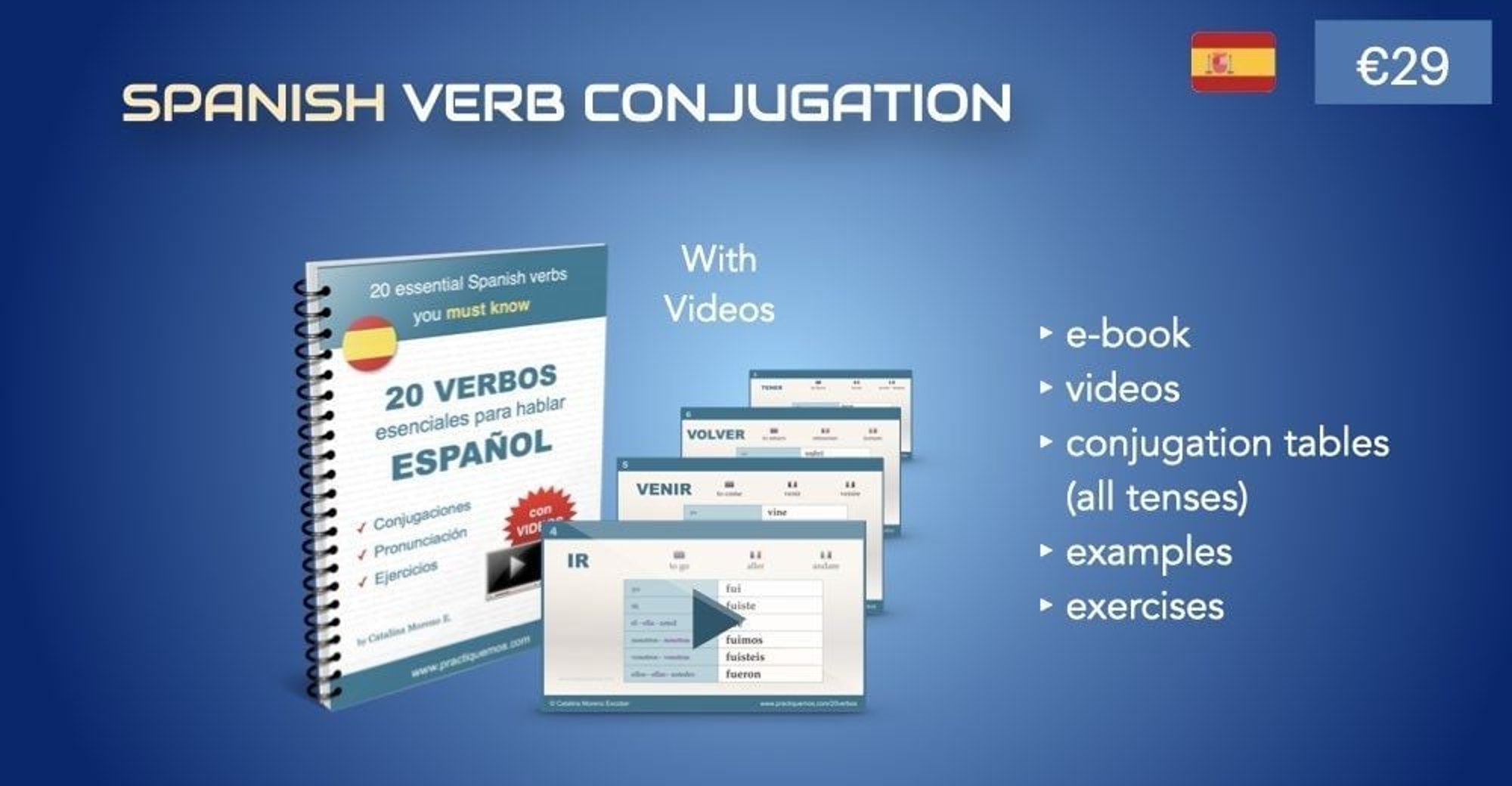 20 Verbos Esenciales by PRACTIQUEMOS