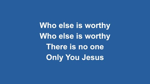Who Else by Worship Lyric Videos