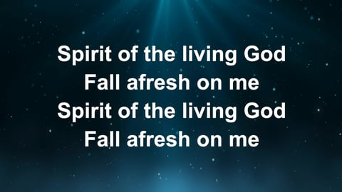 Spirit Of The Living God (Acoustic) by Worship Lyric Videos