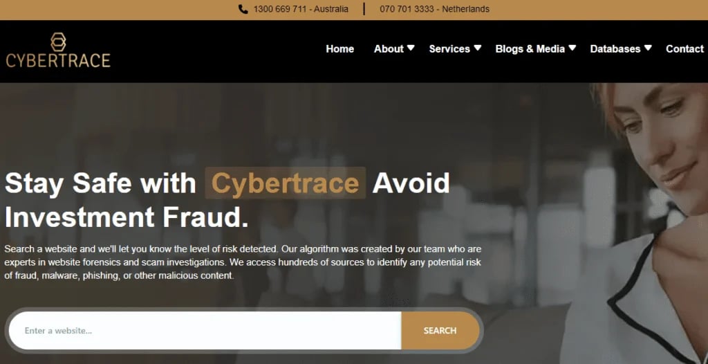 EarnCryptoLarge.com Scam Warning - Cybertrace™