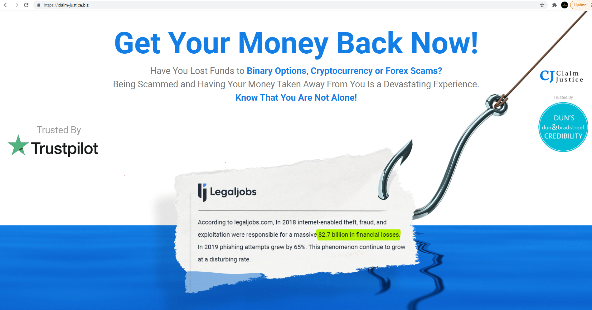 Claim Justice Alert - Beware Of Recovery Scam Operators