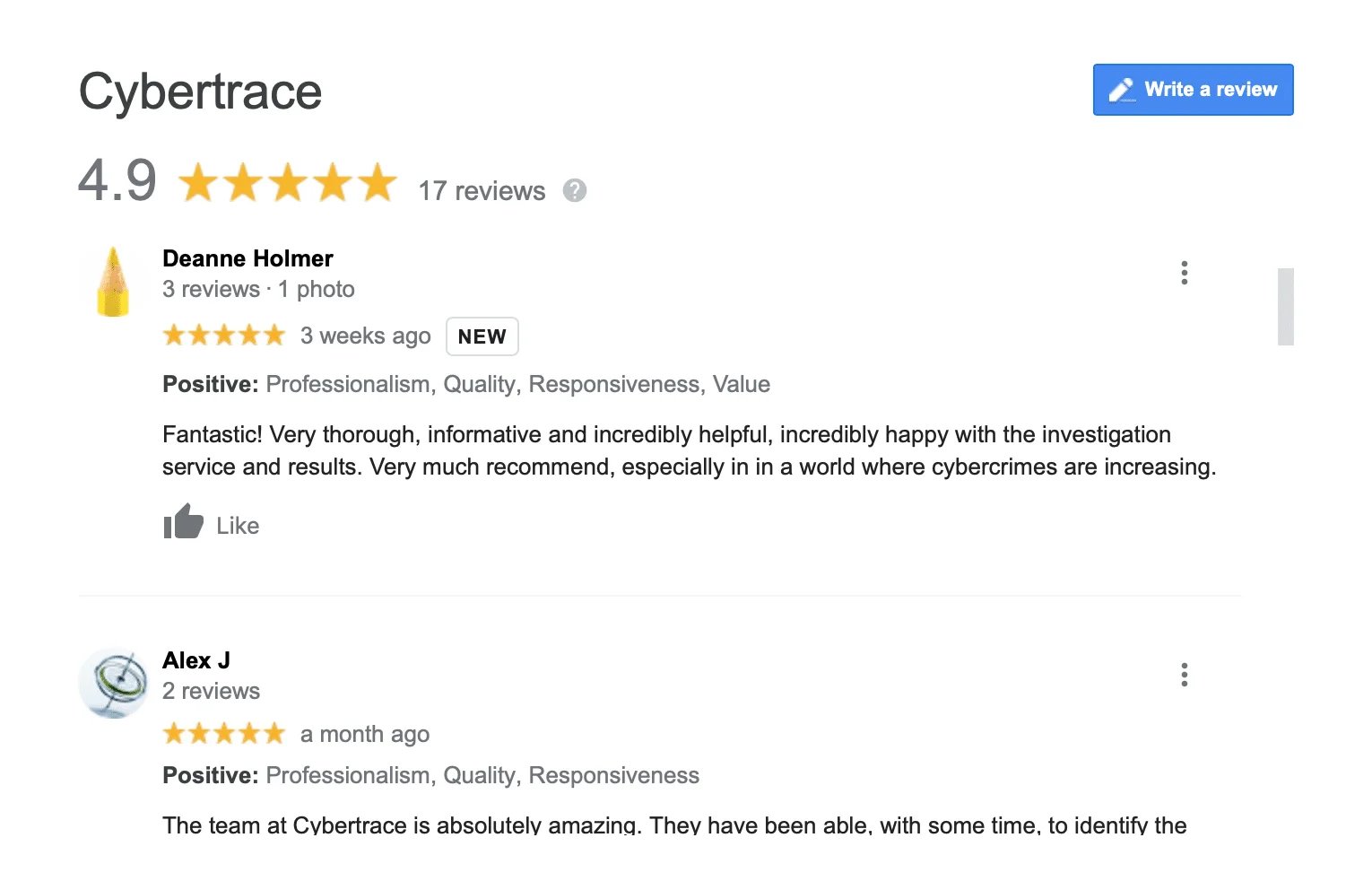 Is Cybertrace legit? - Cybertrace™