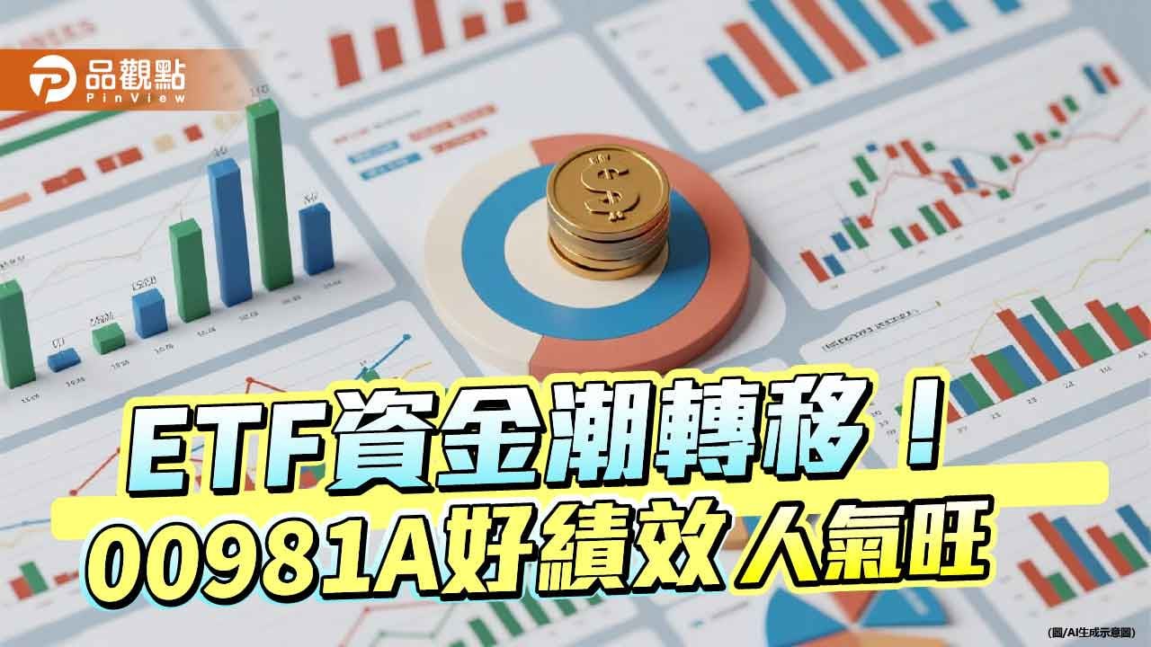 00981A稱霸主動式ETF！市占三成 大戶、中實戶、小資族都追捧 | 蕃新聞